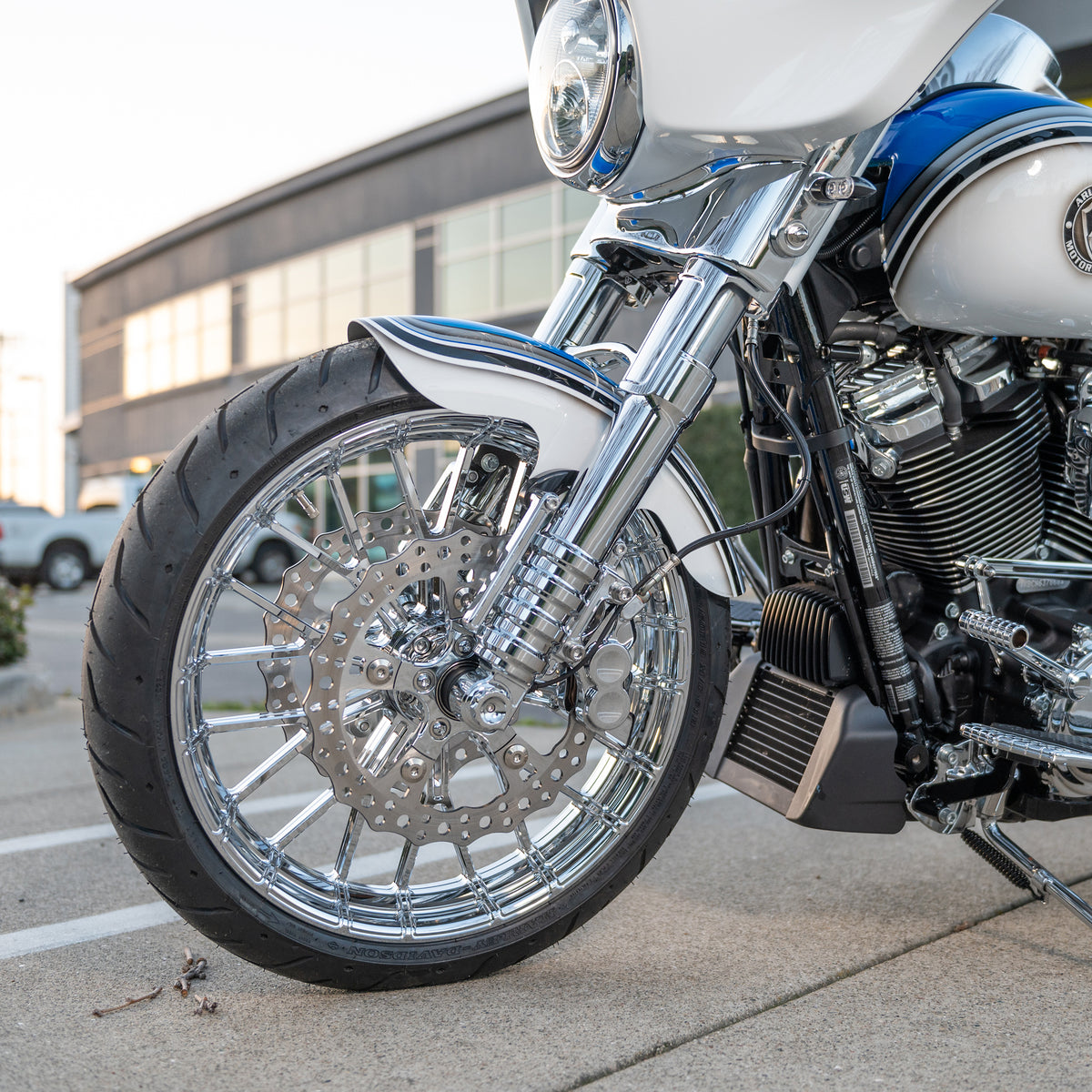 Method® Bagger Fork Guards, Chrome – ArlenNess