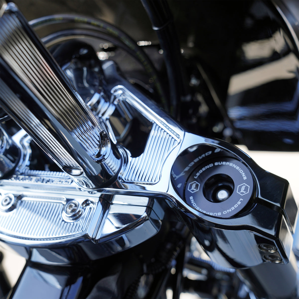 Method® Drop Triple Trees, Chrome – ArlenNess